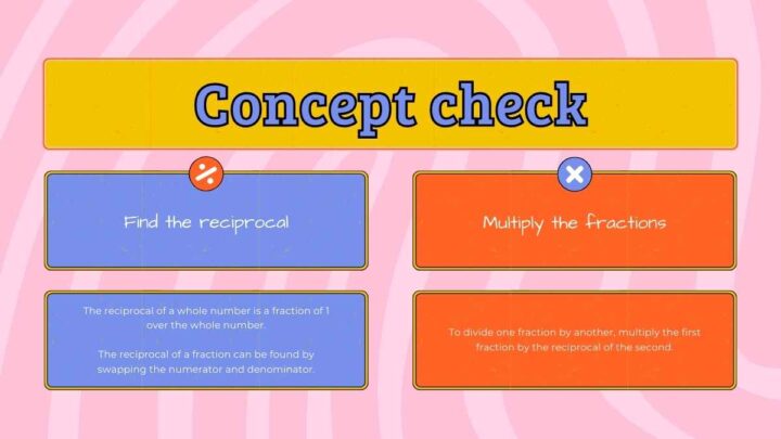 Dividing Fractions by Fractions Lesson for Elementary. Free PPT ...