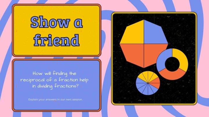 Dividing Fractions by Fractions Lesson for Elementary. Free PPT ...