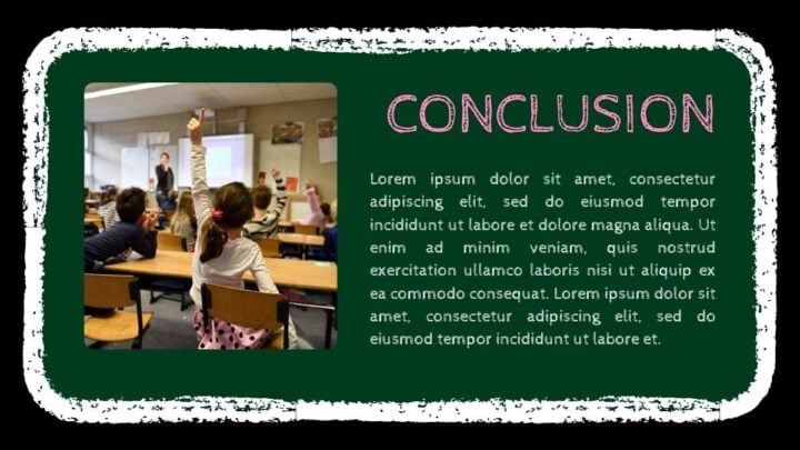 Chalkboard Elections for Class Delegate. Free PPT & Google Slides ...