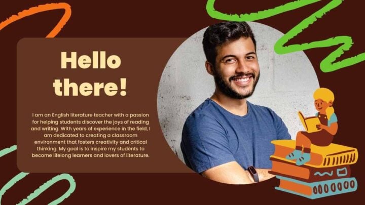 Doodle Meet Our Professors. Free PPT & Google Slides Template ...