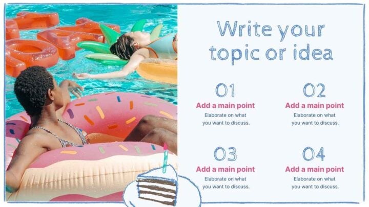 Doodle Summer Birthday Party. PPT & Google Slides Template — SlidesCarnival