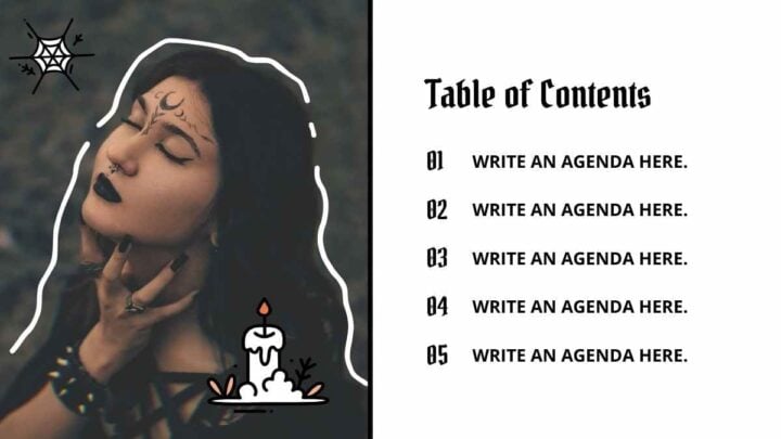 Doodle Witch Storybook. PPT & Google Slides Template — SlidesCarnival