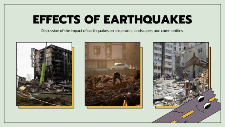 Earthquakes and Faults Science Lesson for Middle School. Free PPT ...