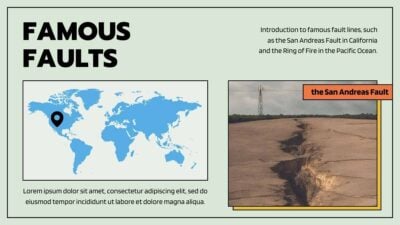 Earthquakes and Faults Science Lesson for Middle School. Free PPT ...