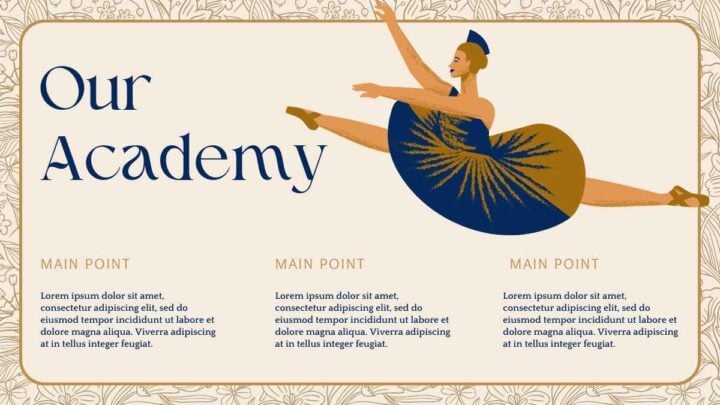 Ballet Academy. Free Slides Template — SlidesCarnival