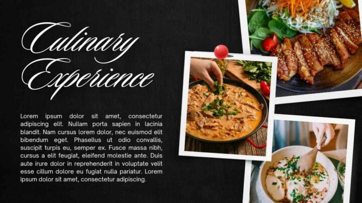 Chef Portfolio. Slides Template — SlidesCarnival