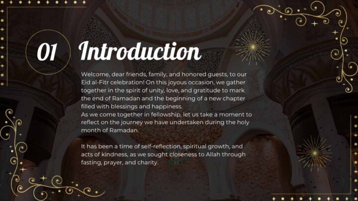 Eid al-Fitr. Free PPT & Google Slides Template — SlidesCarnival