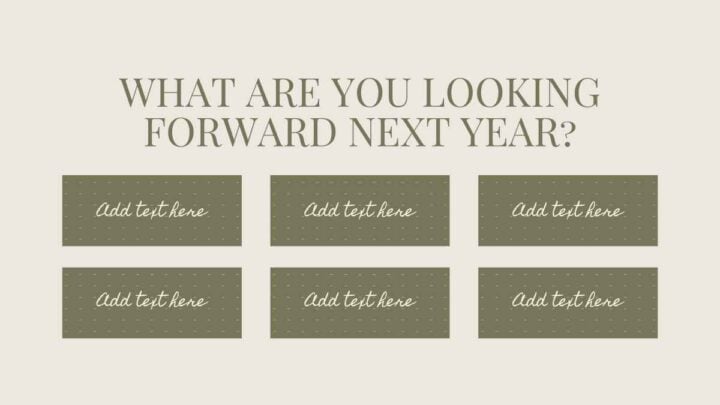 End of the Year Reflection Workbook. Free Slides Template — SlidesCarnival
