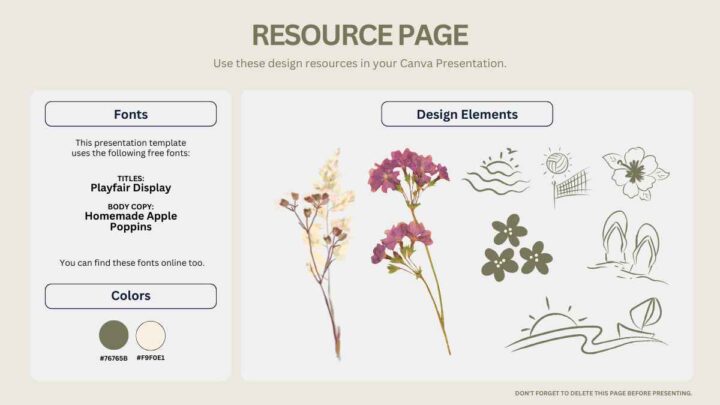 End of the Year Reflection Workbook. Free Slides Template — SlidesCarnival