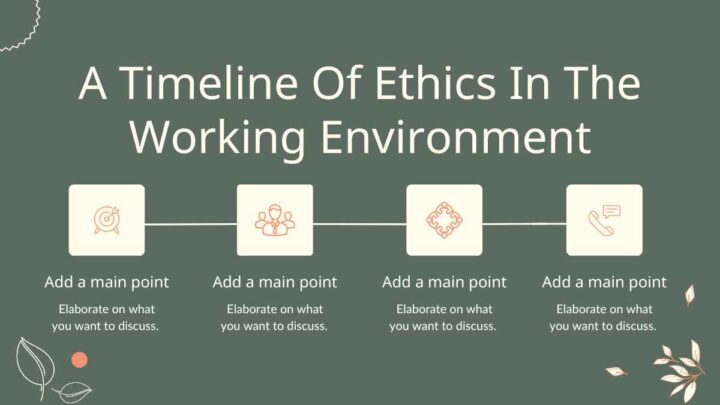 Ethics in the Work Environment Theme for Business. Free PPT & Google ...