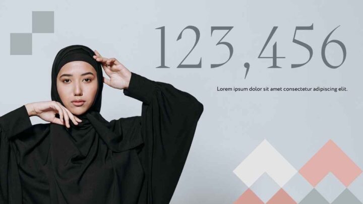 Hijab Styles and Fashion Social Media Strategy. Free Slides Template ...
