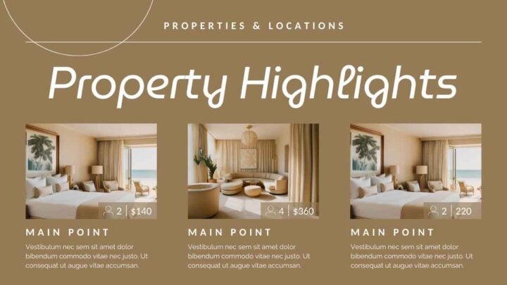 Hotel Chain Company Profile. Free Presentation Template — SlidesCarnival