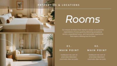 Hotel Chain Company Profile. Free Presentation Template — SlidesCarnival