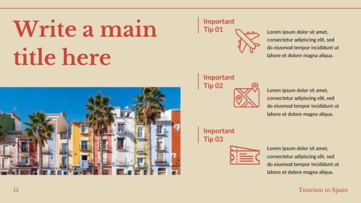 Tourism in Spain. Free PPT & Google Slides Template — SlidesCarnival
