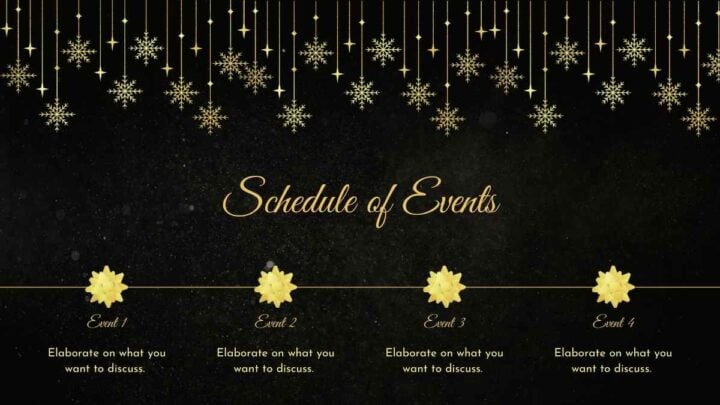 Elegant New Year's Eve Party. Free PPT & Google Slides Template ...