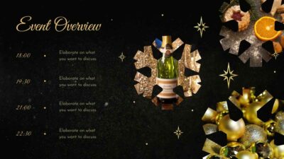 Elegant New Year's Eve Party. Free PPT & Google Slides Template ...