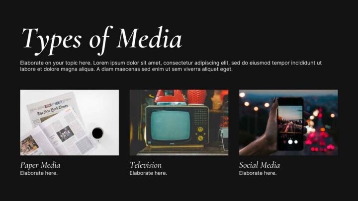Rich Media. Free PPT & Google Slides Template — SlidesCarnival
