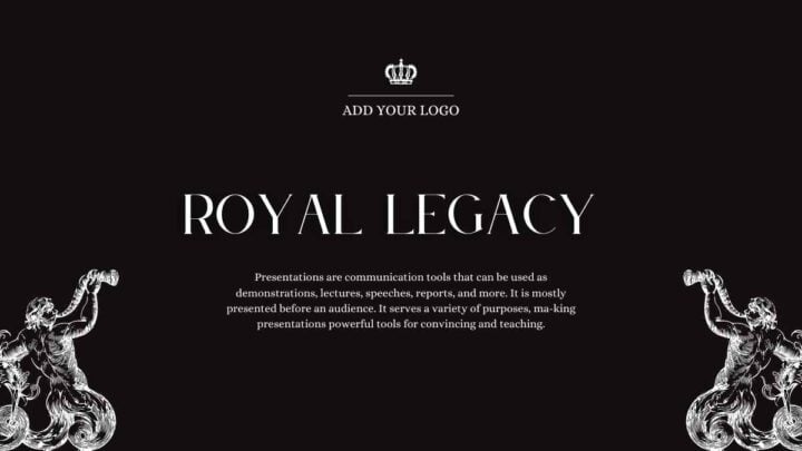 Elegant Royal Background. Free Slides Template — SlidesCarnival