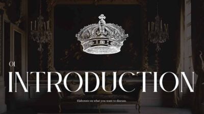 Elegant Royal Background. Free Slides Template — SlidesCarnival