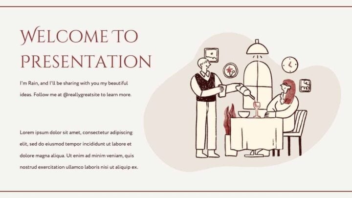 Elegant Vintage Wine Tasting Catalog. Presentation Template ...