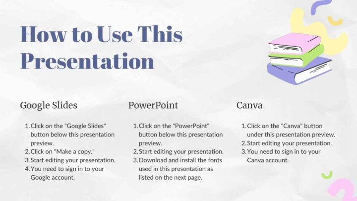 English literature Illustrative. Free PPT & Google Slides Template ...