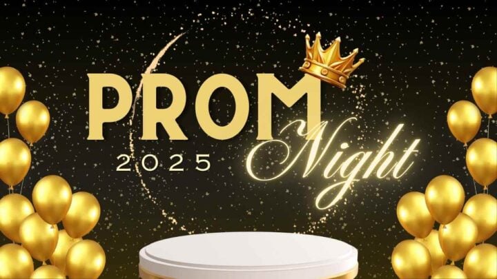 Prom Night Backdrop. Free Slides Template — SlidesCarnival