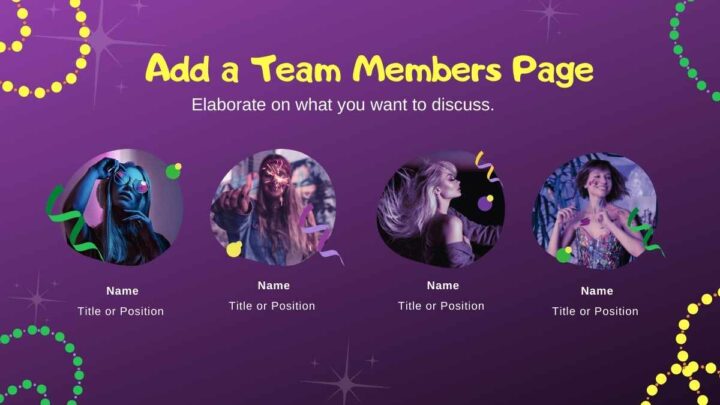 Festive Let's Celebrate Mardi Gras. Free PPT & Google Slides Template ...