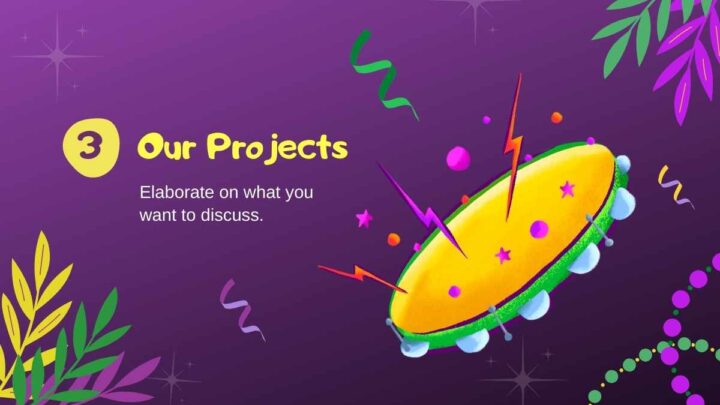Festive Let's Celebrate Mardi Gras. Free PPT & Google Slides Template ...