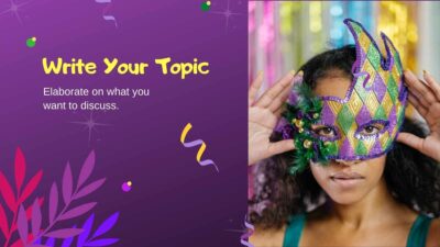 Festive Let's Celebrate Mardi Gras. Free PPT & Google Slides Template ...
