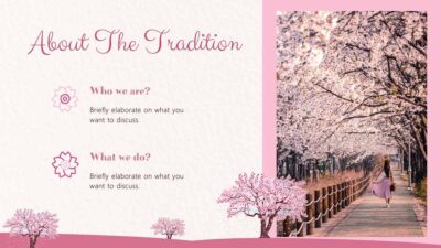 Cherry Blossom Season. Free Slides Template — SlidesCarnival