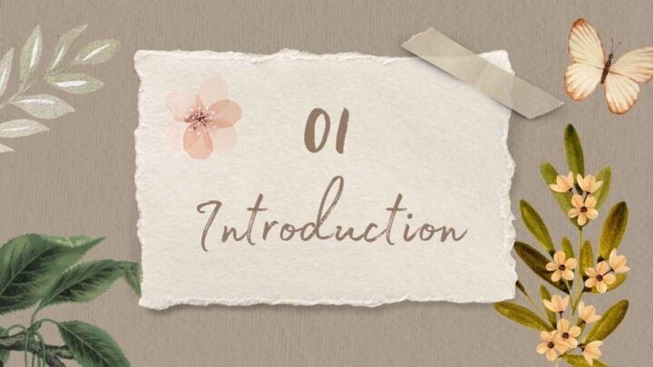 Floral Cottagecore Lecture Club Workshop. Presentation Template ...