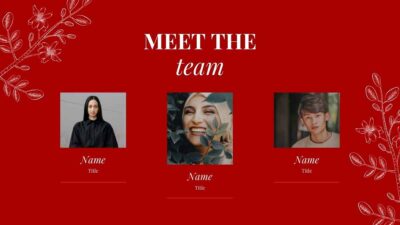 Elegant Red Background. Free PPT & Google Slides Template — SlidesCarnival