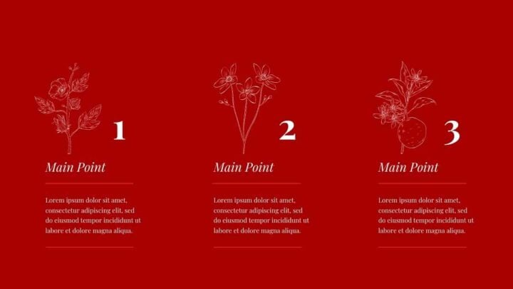 Elegant Red Background. Free PPT & Google Slides Template — SlidesCarnival