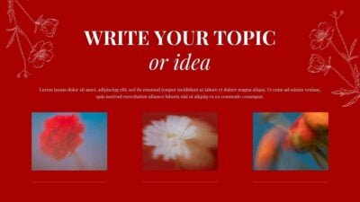 Elegant Red Background. Free PPT & Google Slides Template — SlidesCarnival