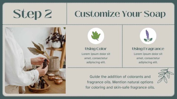 Handmade Soap Tutorial. Free Presentation Template — SlidesCarnival