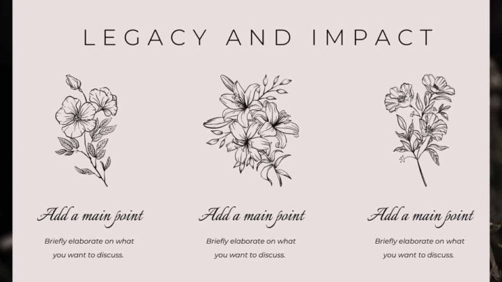 In Loving Memory Tribute Slides Funeral . Free PPT & Google Slides Template — SlidesCarnival