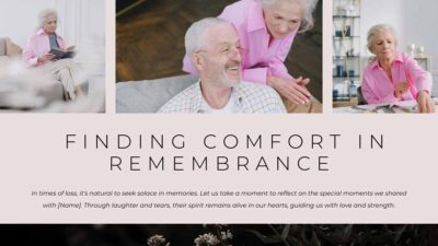 In Loving Memory Tribute Slides Funeral . Free PPT & Google Slides Template — SlidesCarnival