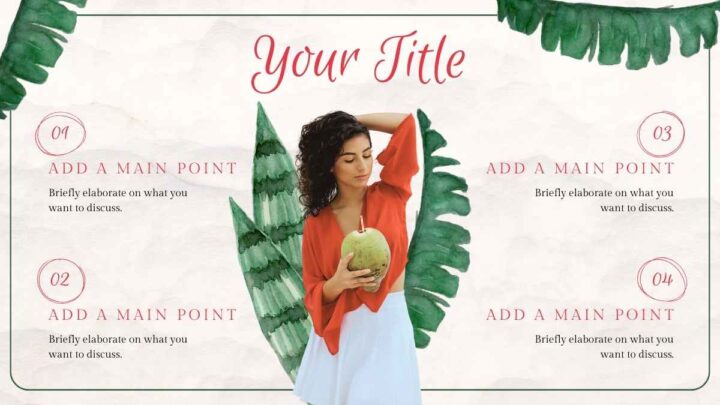 International Day of the Tropics. Free Presentation Template ...