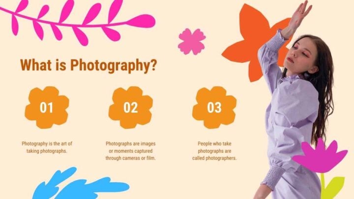 Floral Introduction to Photo Editing Lesson. Free PPT & Google Slides ...