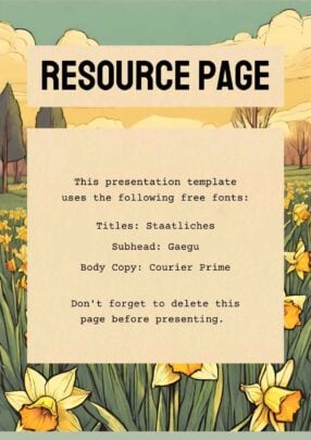 Floral Poem Educational Poster. Free Posters Template — SlidesCarnival