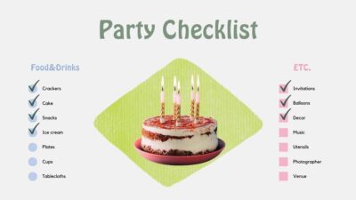 Floral Spring Birthday Party. Presentation Template — SlidesCarnival