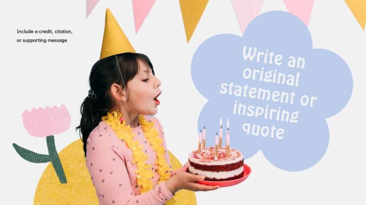Floral Spring Birthday Party. Presentation Template — SlidesCarnival