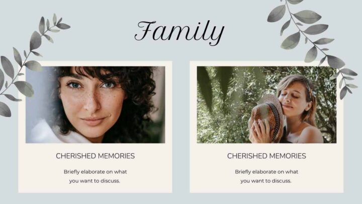 Funeral Memorial Slideshow. Free PPT & Google Slides Template ...