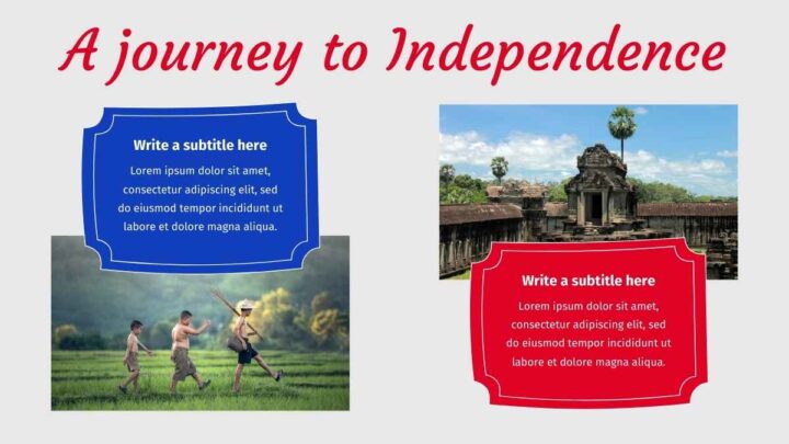Cambodia's Independence Day. Free PPT & Google Slides Template ...
