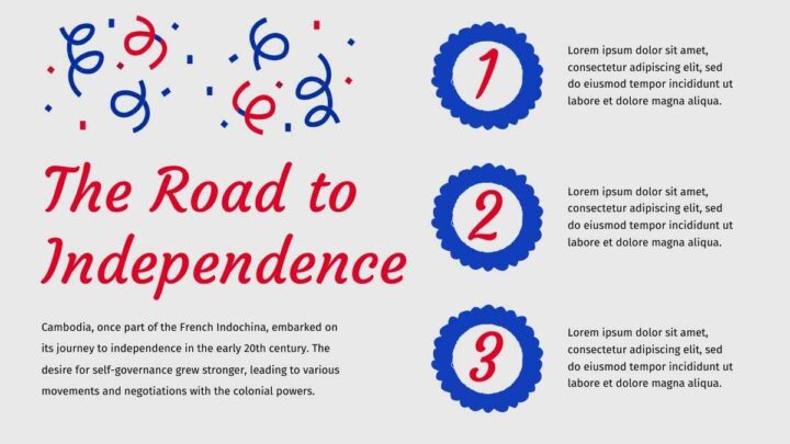 Cambodia's Independence Day. Free PPT & Google Slides Template ...