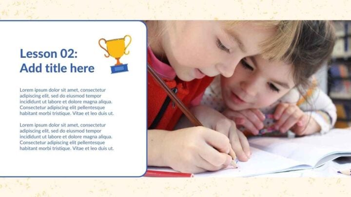 Fun Illustrated Lesson Plan for Pre-K. Free PPT & Google Slides ...