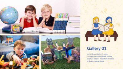 Fun Illustrated Lesson Plan for Pre-K. Free PPT & Google Slides ...