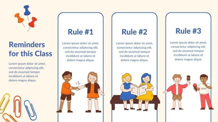 Fun Illustrated Lesson Plan for Pre-K. Free PPT & Google Slides ...