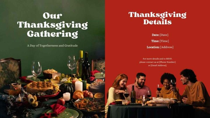 Fun Thanksgiving Brochure. Presentation Template — SlidesCarnival