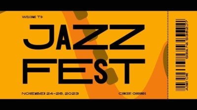 Funky Jazz Festival. Presentation Template — SlidesCarnival